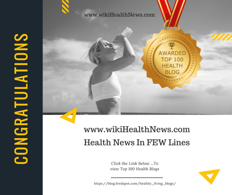 wikiHealthNews.com in Now included in Top 100 International Health ...